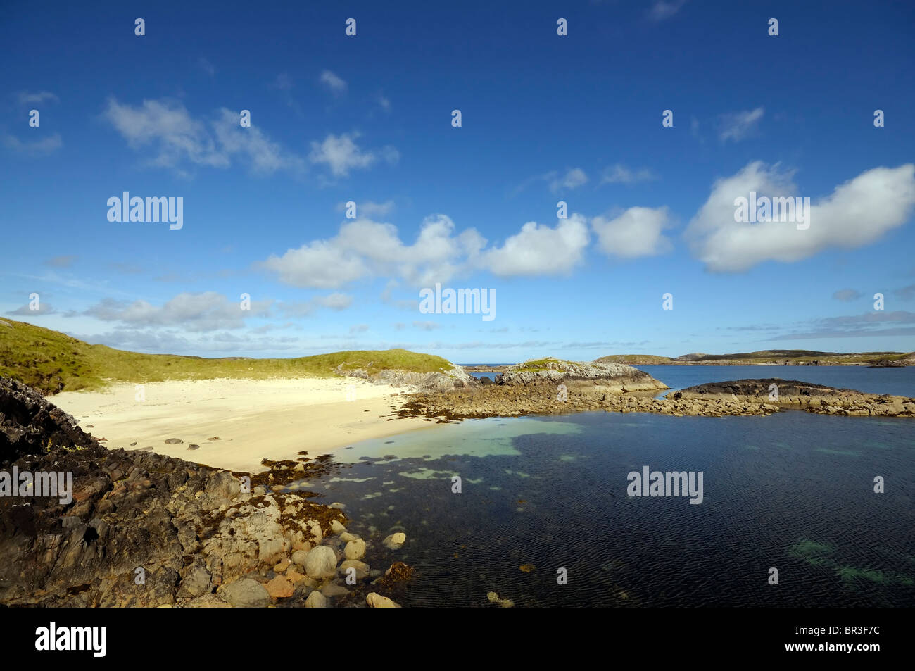 Carnish or Carnais peninsula near UIg on the Isle of lewis Stock Photo ...