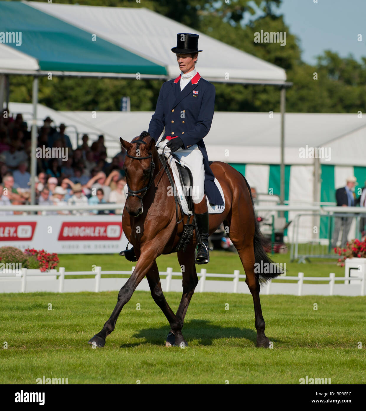 Grand Prix Dressage Horse Half Pass
