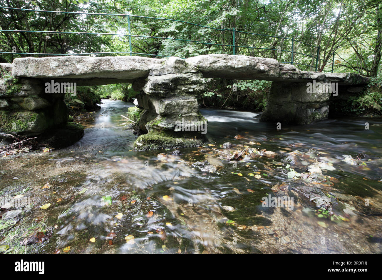 Clapper Bridge, Cornwall Stock Photo - Alamy