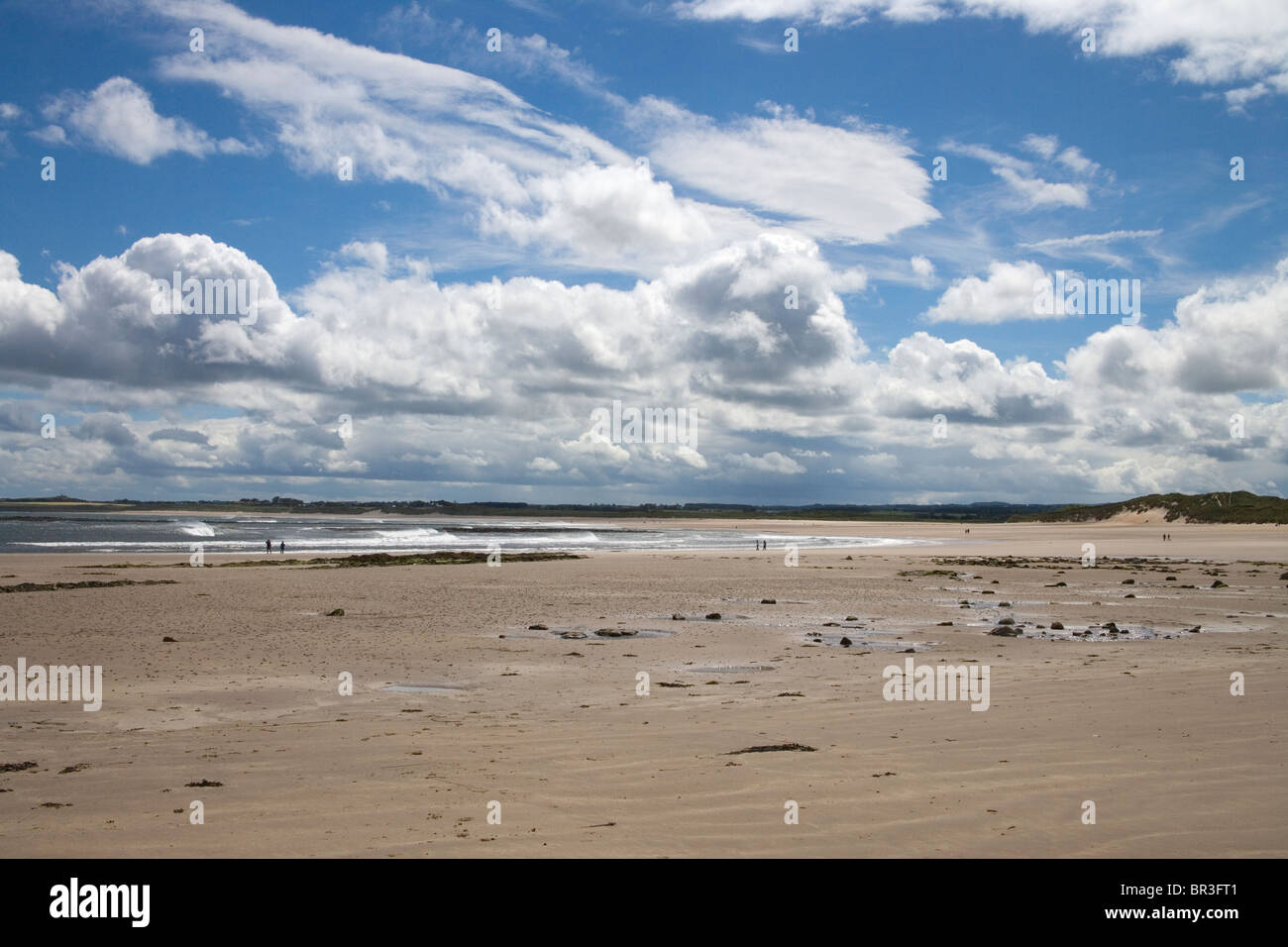 Beadnell bay beach hi-res stock photography and images - Alamy
