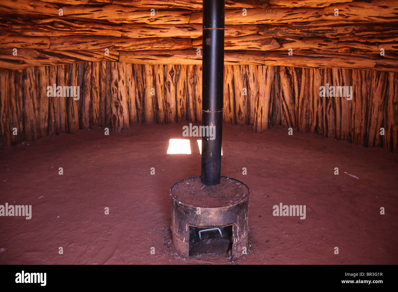 Navajo Hogan Interior