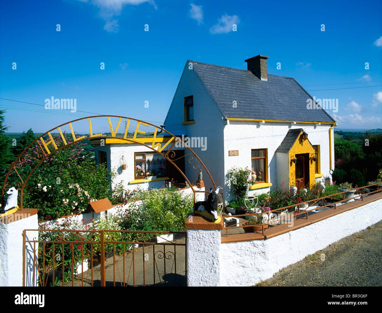 Bunclody, Co Wexford, Ireland, Cottage Stock Photo - Alamy
