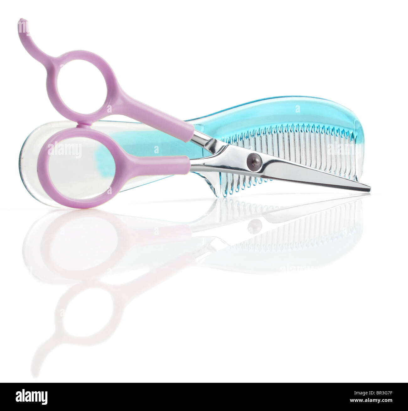 Hair scissors and comb hi-res stock photography and images - Alamy