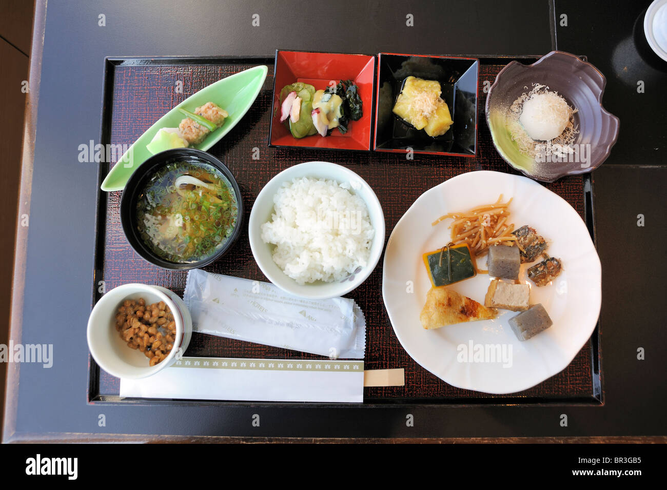 Typical Japanese Breakfast