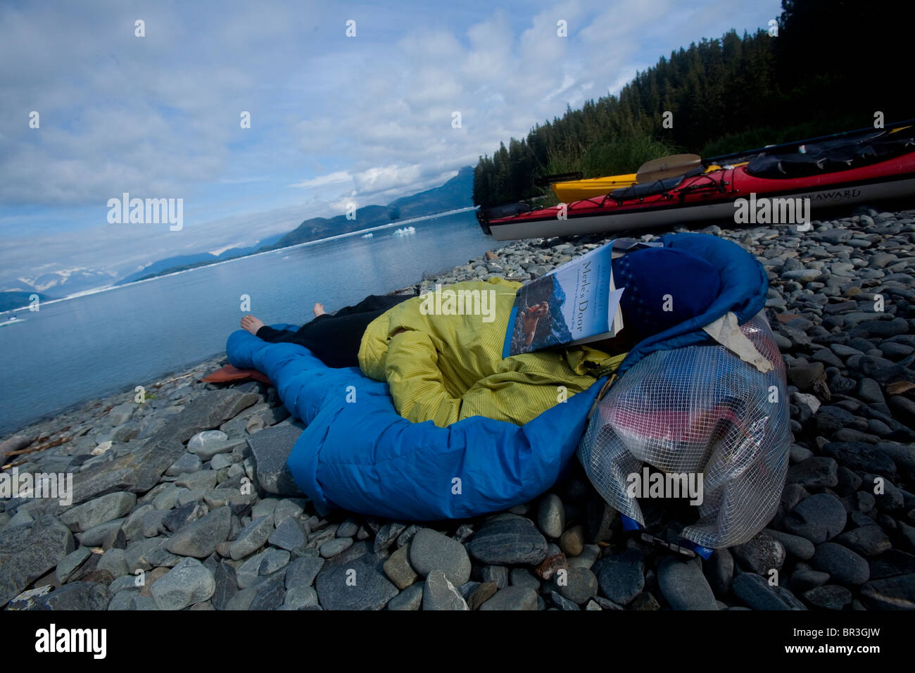 Sleeping woman on clouds hi-res stock photography and images - Alamy