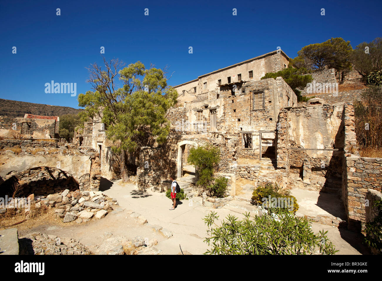Spinalonga, Agios Nikolaos, Crete Stock Photo - Alamy