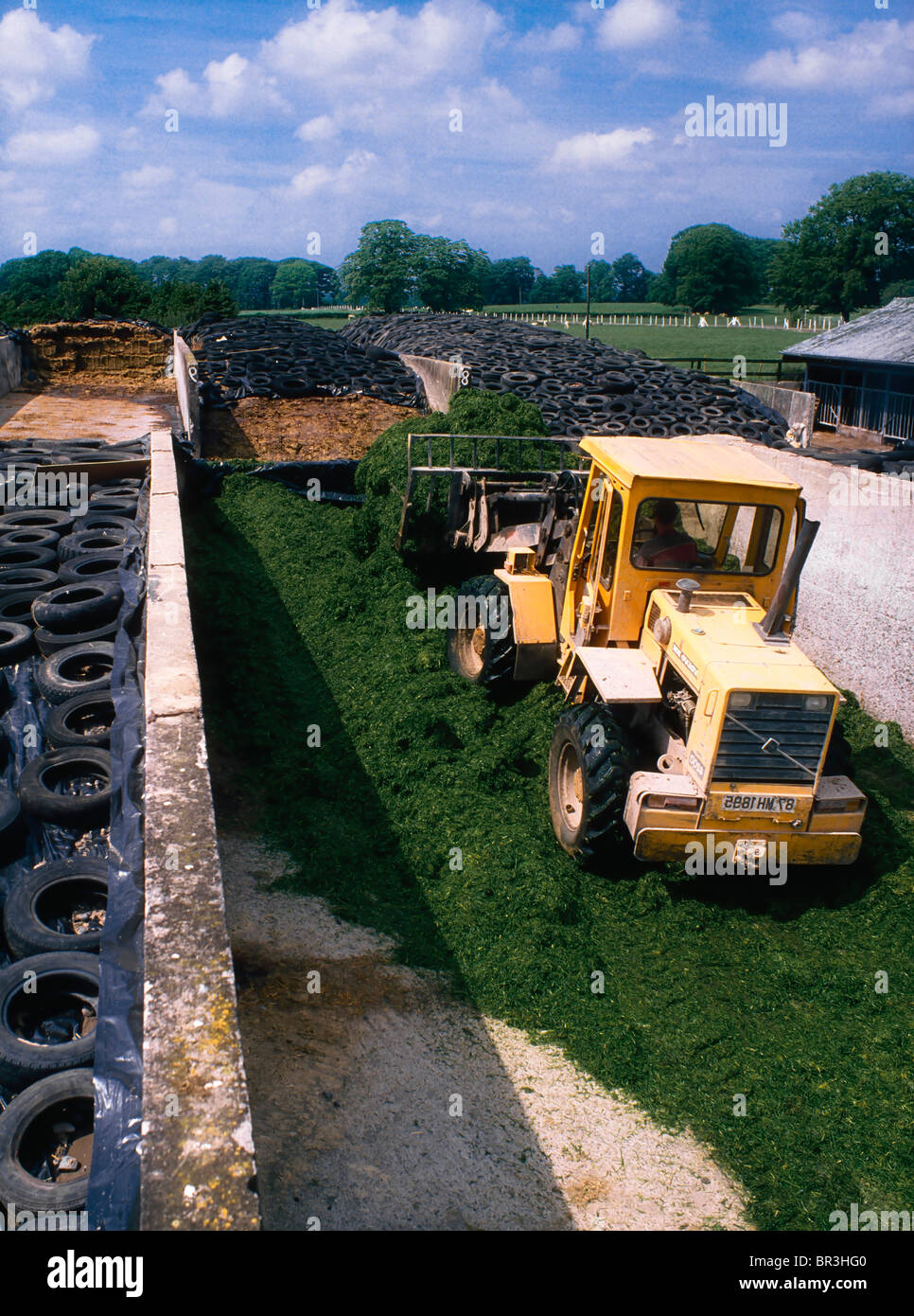 Silage piles hi-res stock photography and images - Alamy