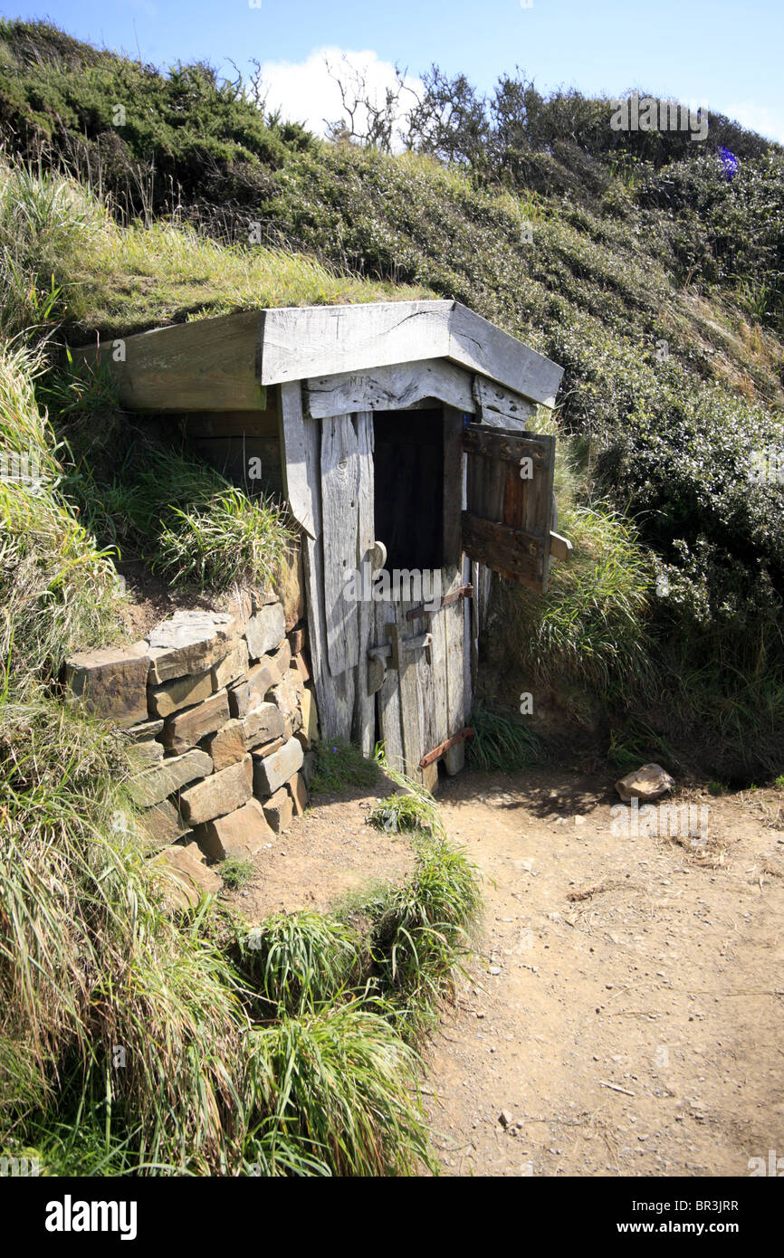 The Reverend Hawker's Hut, Morwenstow, Cornwall Stock Photo - Alamy