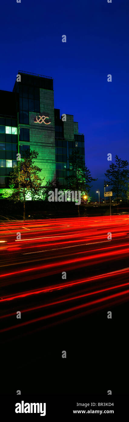 Dublin financial centre night hi-res stock photography and images - Alamy