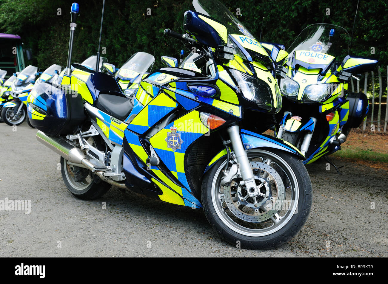Yamaha Police Motorcycle