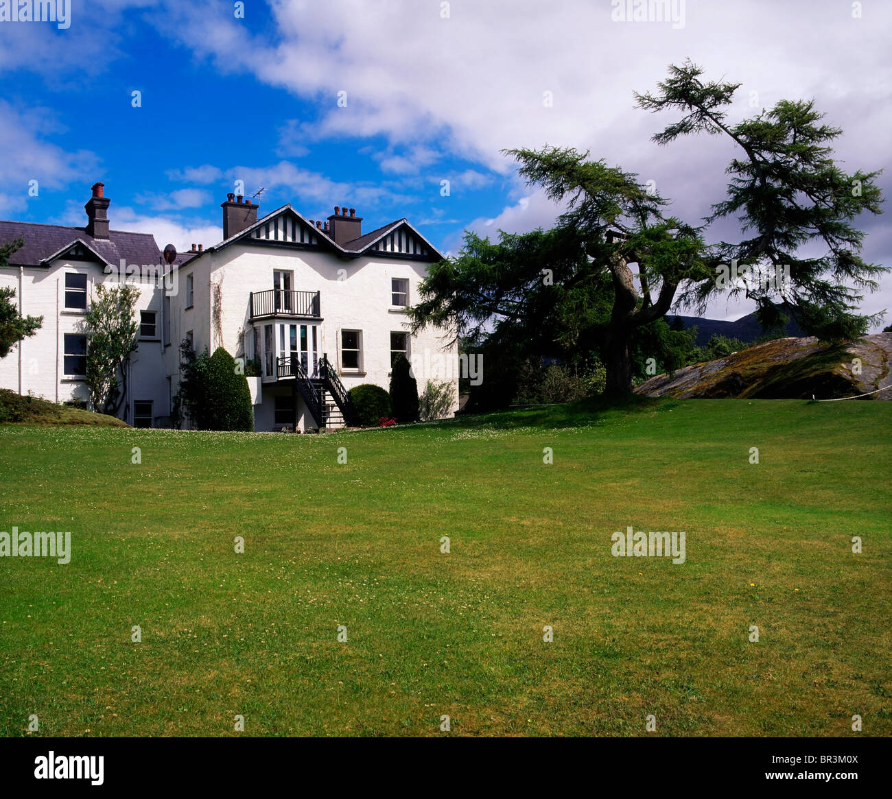 Kenmare, Co Kerry, Ireland, The House At Derreen Gardens Stock Photo ...
