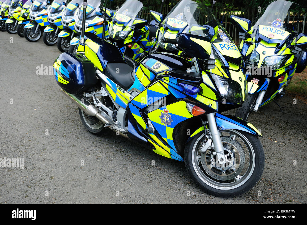 Yamaha Police Motorcycle