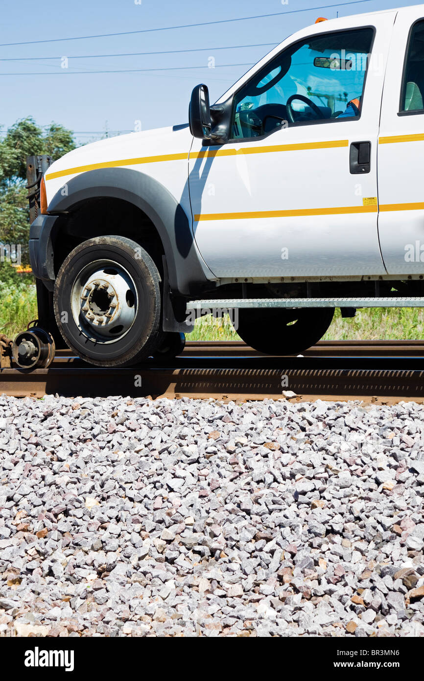 Road rail truck hi-res stock photography and images - Alamy