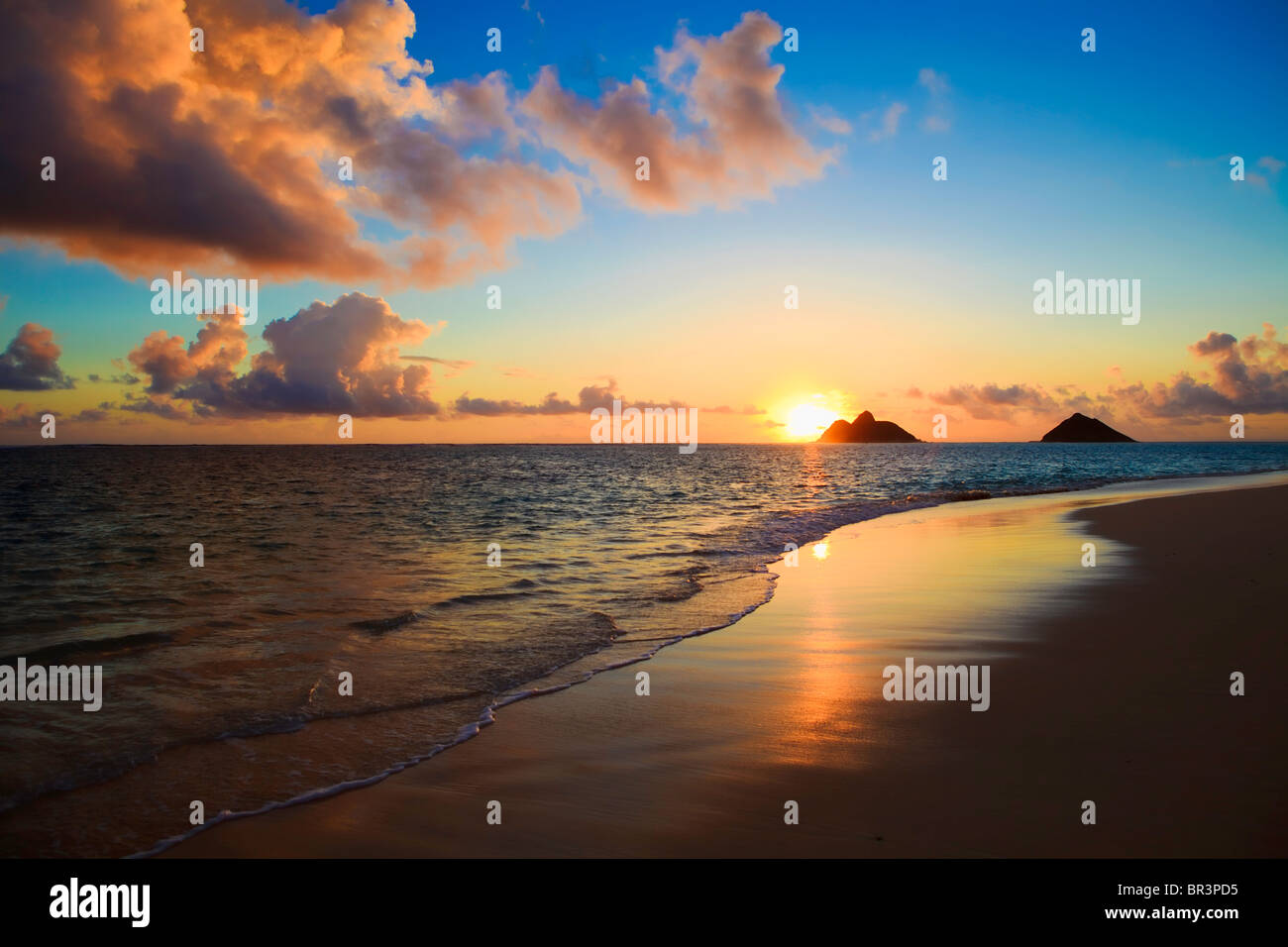Lanikai beach hi-res stock photography and images - Alamy