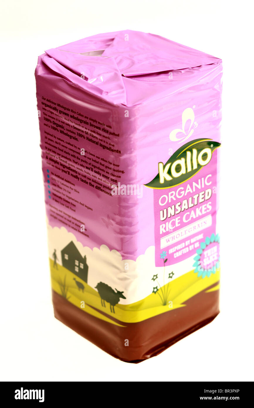 Kallo Rice Cakes Stock Photo - Alamy