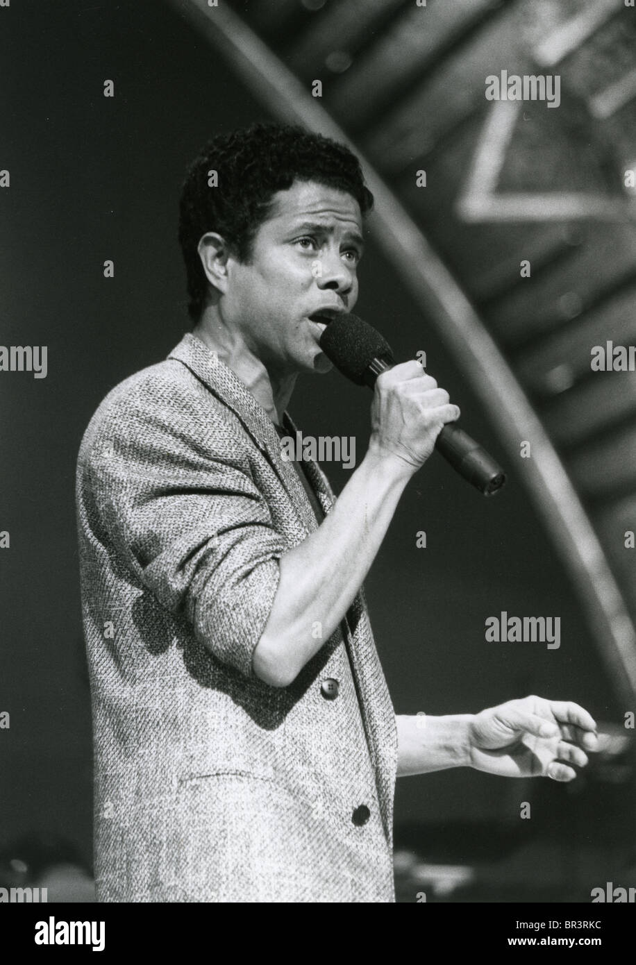 GREGORY ABBOT - US singer. Photo Chuck Pulin Stock Photo - Alamy