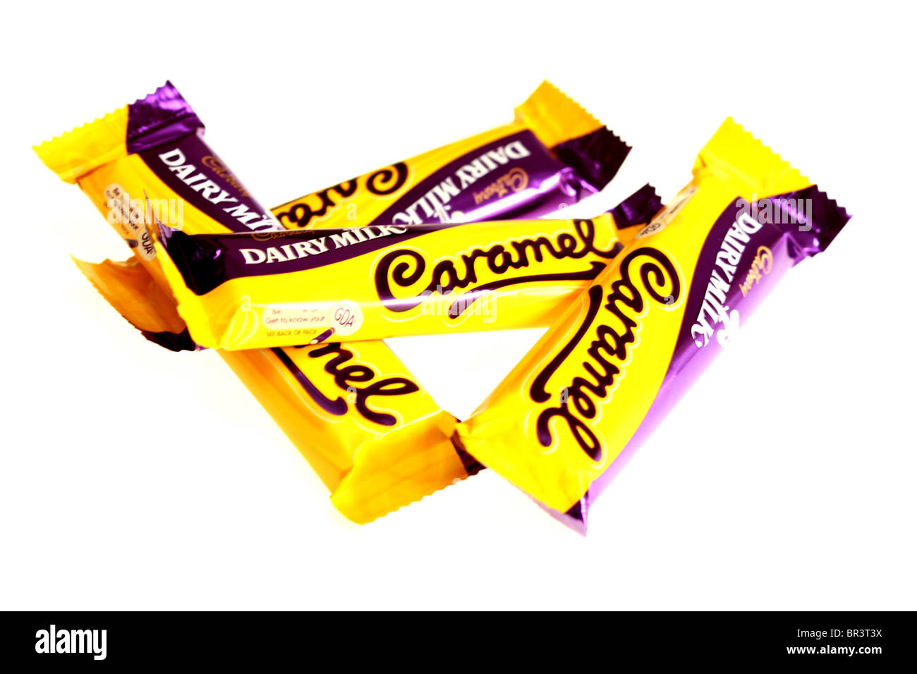 Cadbury Caramel Chocolate Bar Stock Photo - Alamy