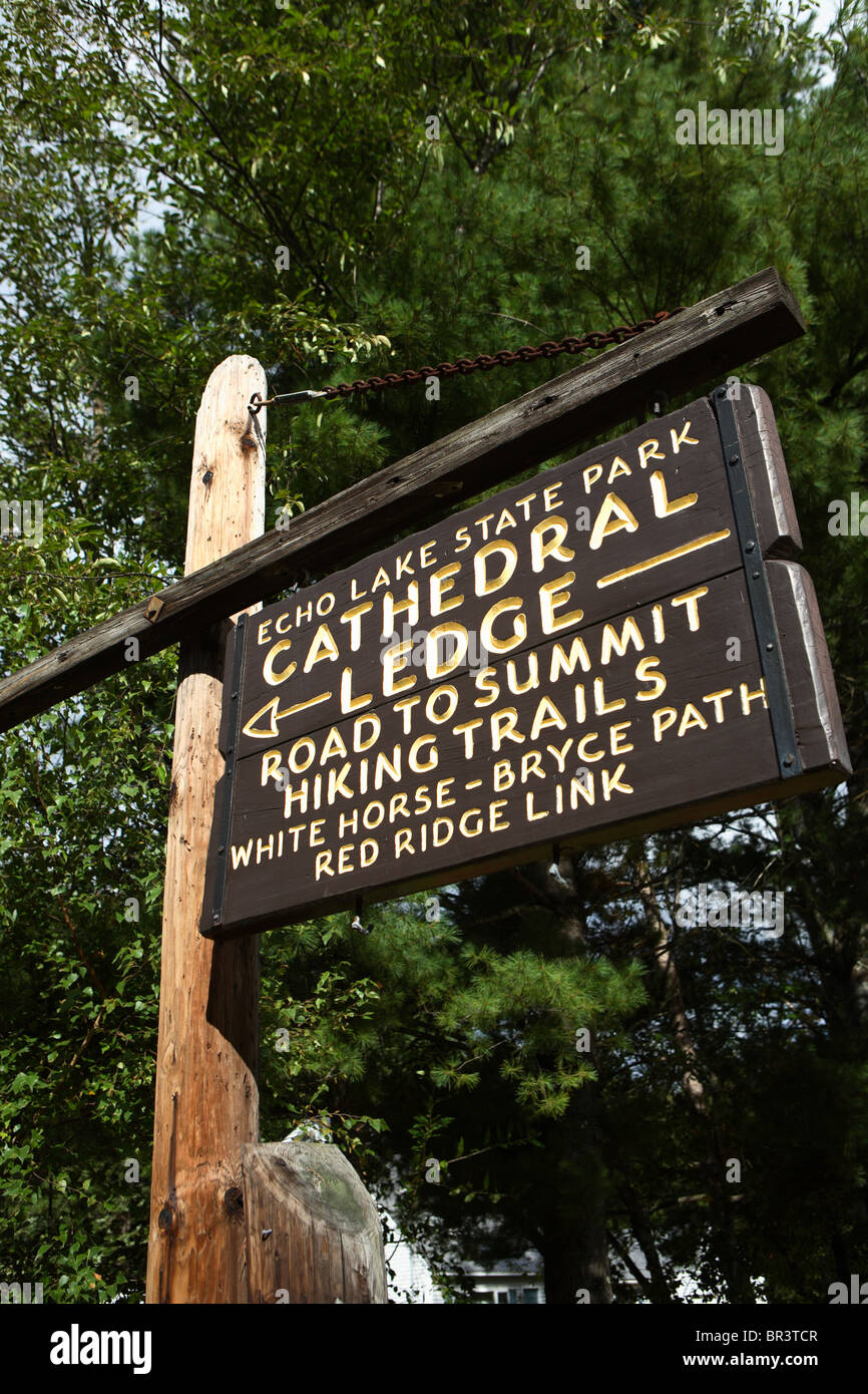 Cathedral ledge echo lake state park hi-res stock photography and ...