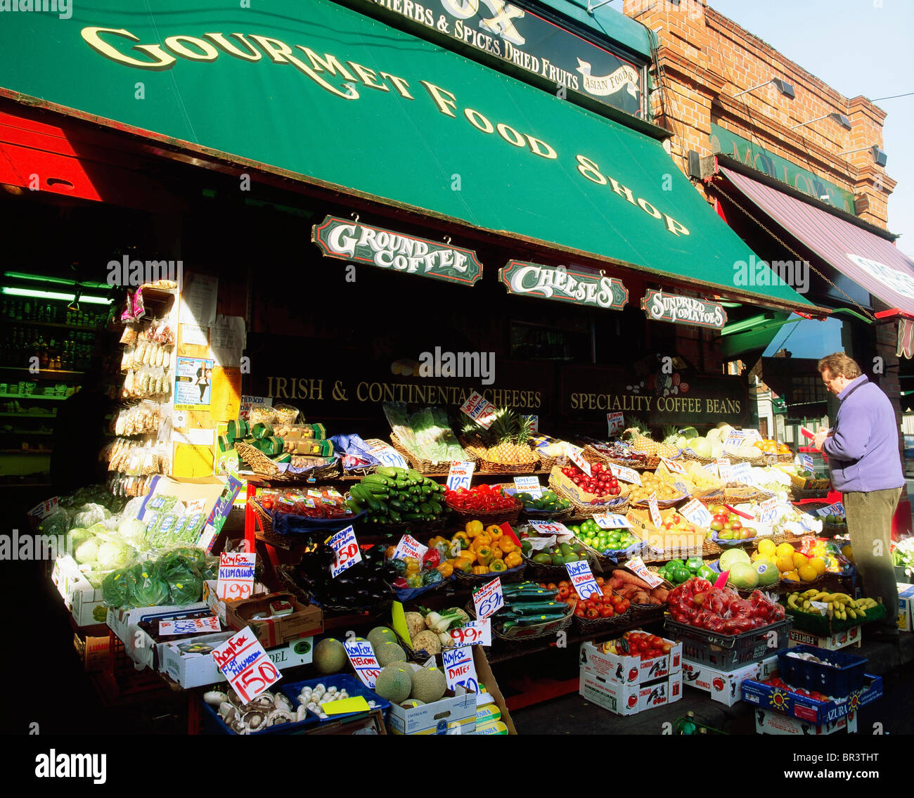 Dublin, Co Dublin, Ireland, Little Mary Street Market Stock Photo - Alamy
