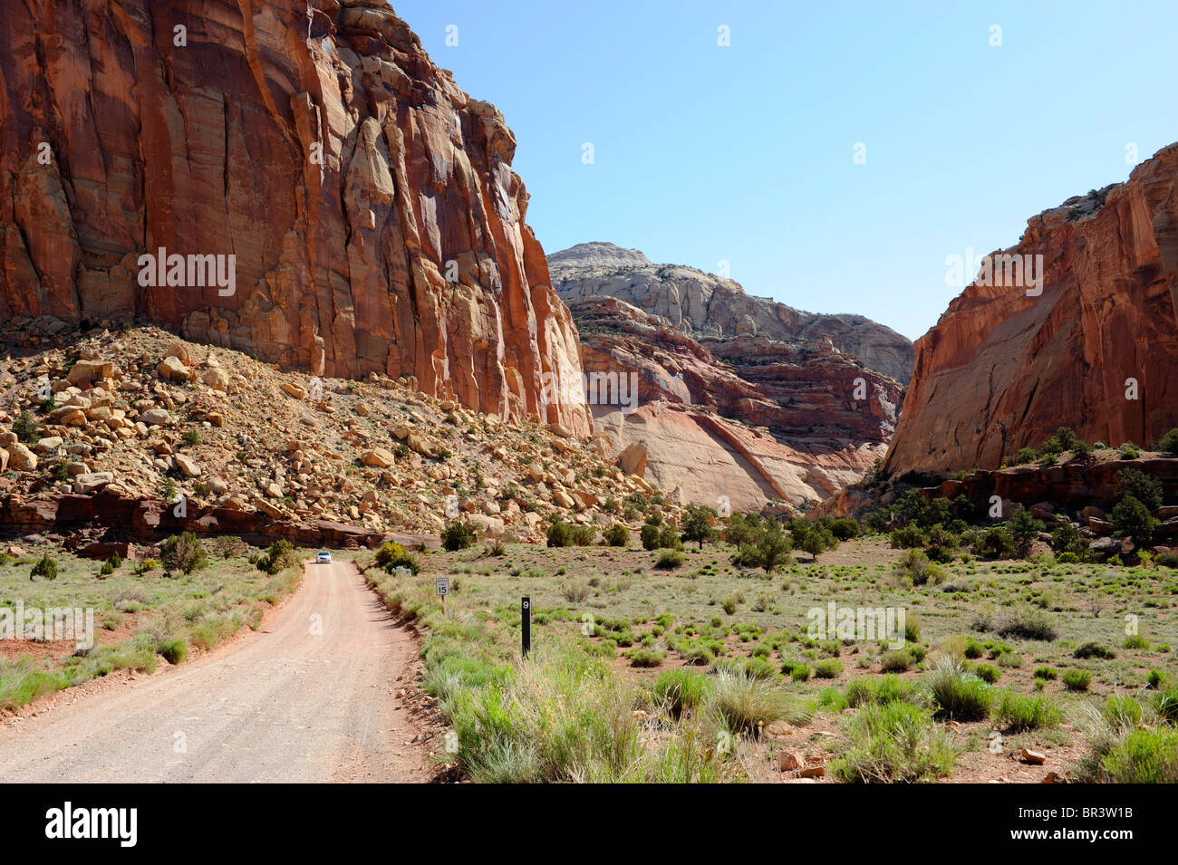 Capitol Gorge Area Capitol Reef National Park Utah Stock Photo - Alamy