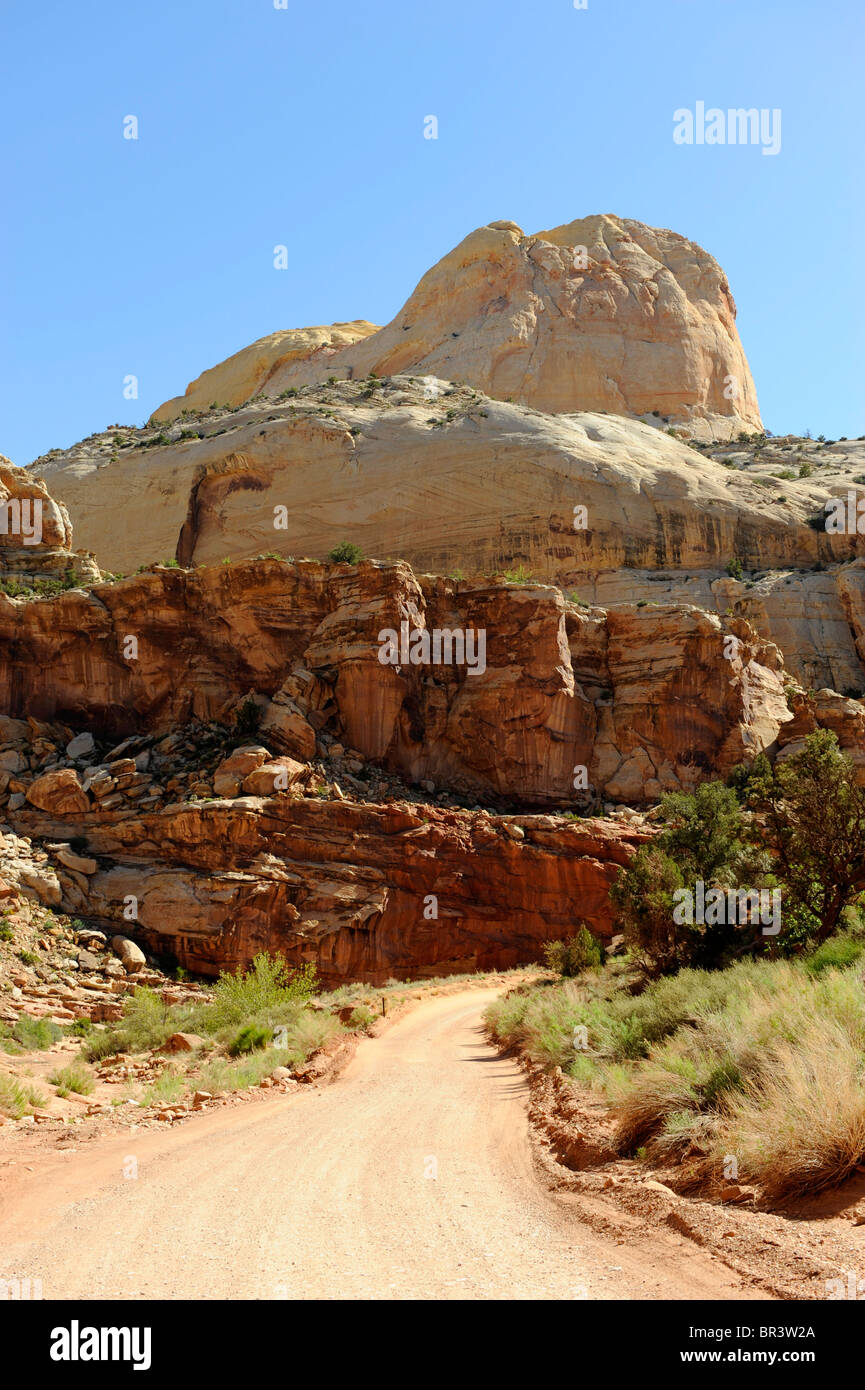 Capitol Gorge Area Capitol Reef National Park Utah Stock Photo - Alamy