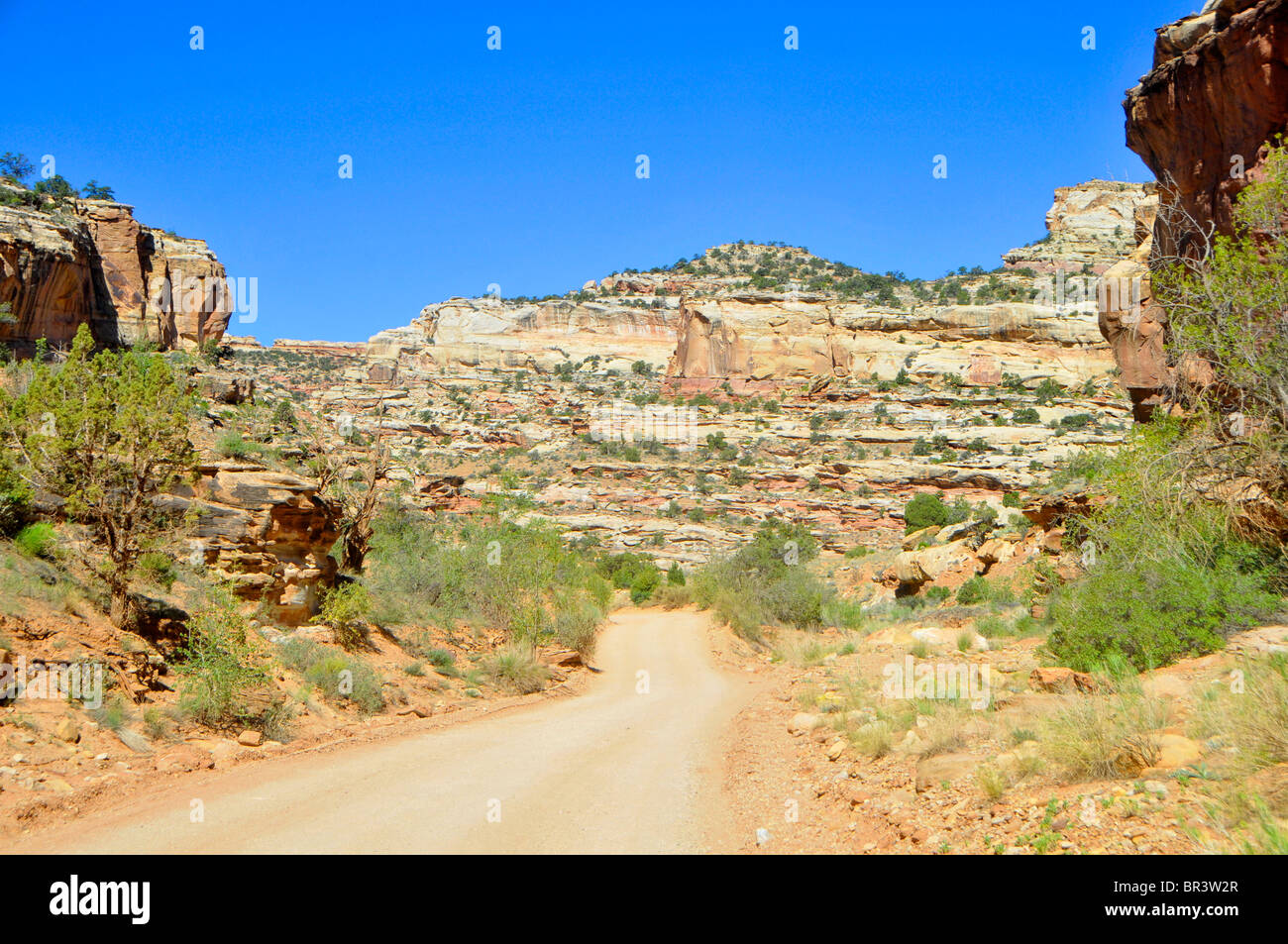 Capitol Gorge Area Capitol Reef National Park Utah Stock Photo - Alamy