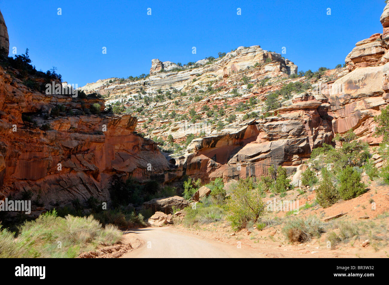 Capitol Gorge Area Capitol Reef National Park Utah Stock Photo - Alamy