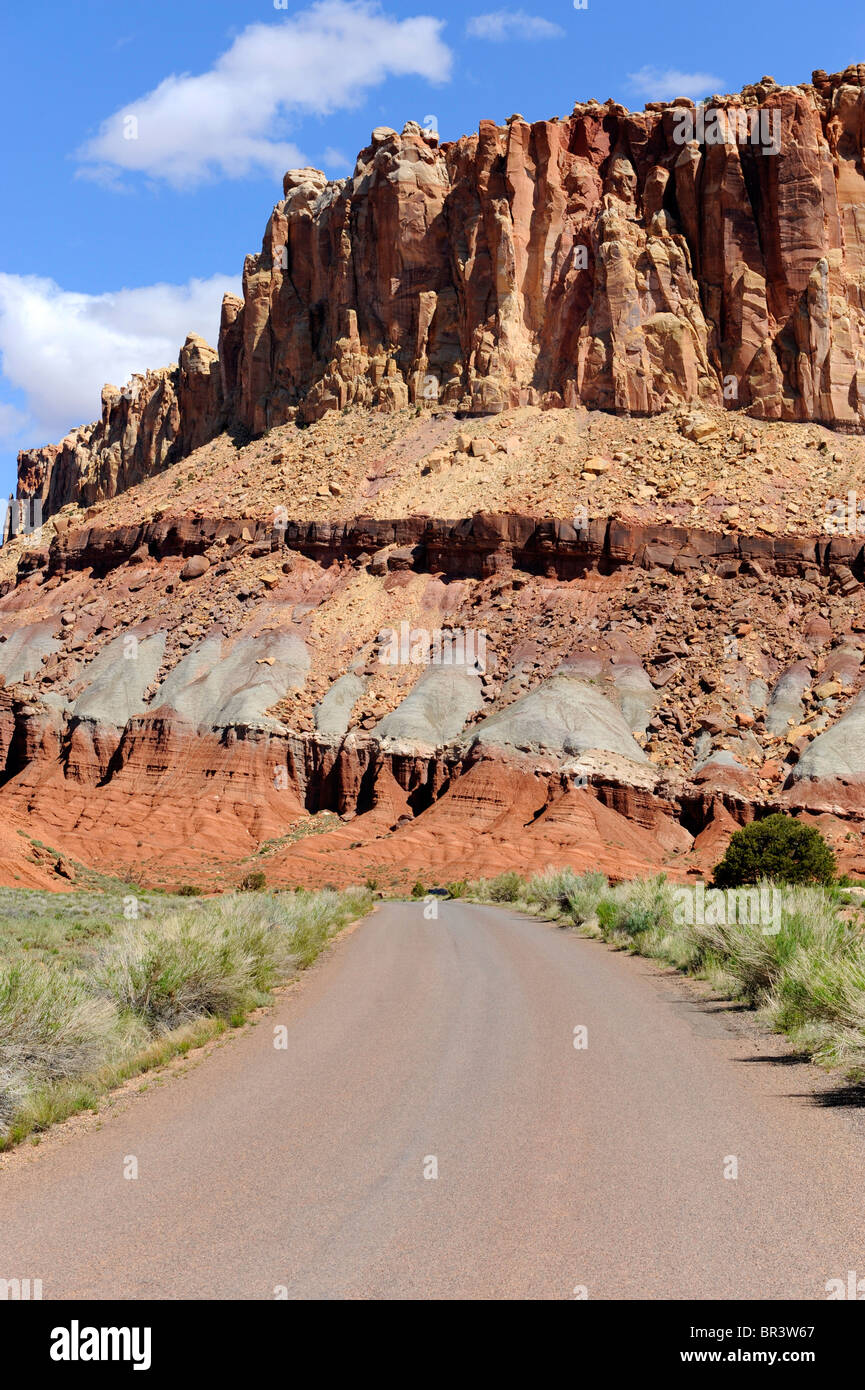 The Castle Capitol Reef National Park Utah Stock Photo - Alamy