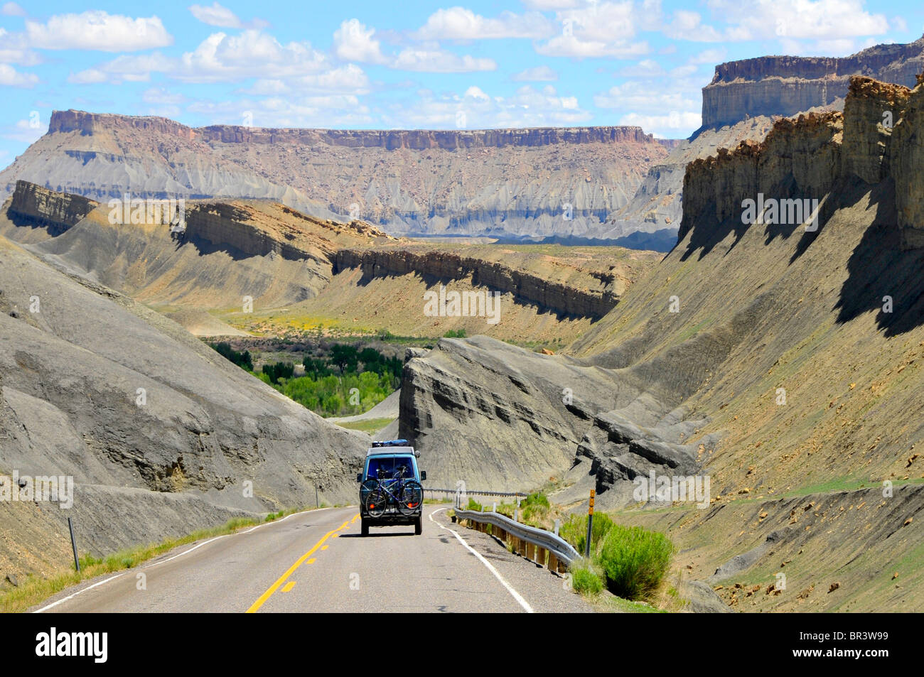 Highway 24 Capitol Reef National Park Utah Stock Photo - Alamy