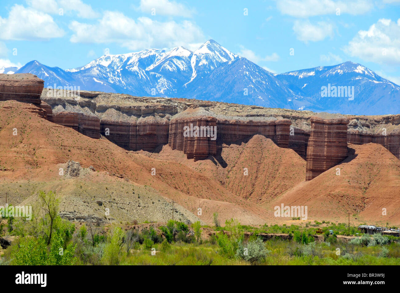 Highway 24 Capitol Reef National Park Utah Stock Photo - Alamy
