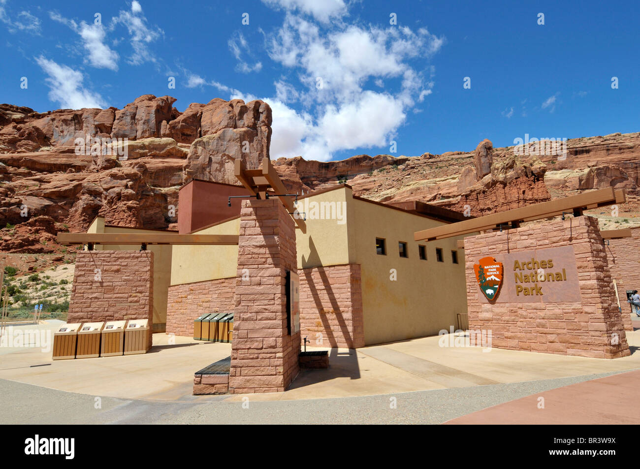 Visitor Center Arches National Park Moab Utah Stock Photo - Alamy