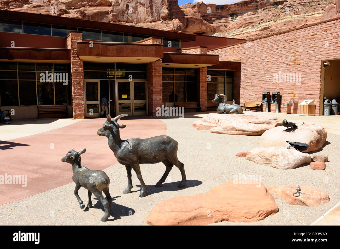 Visitor Center Arches National Park Moab Utah Stock Photo - Alamy
