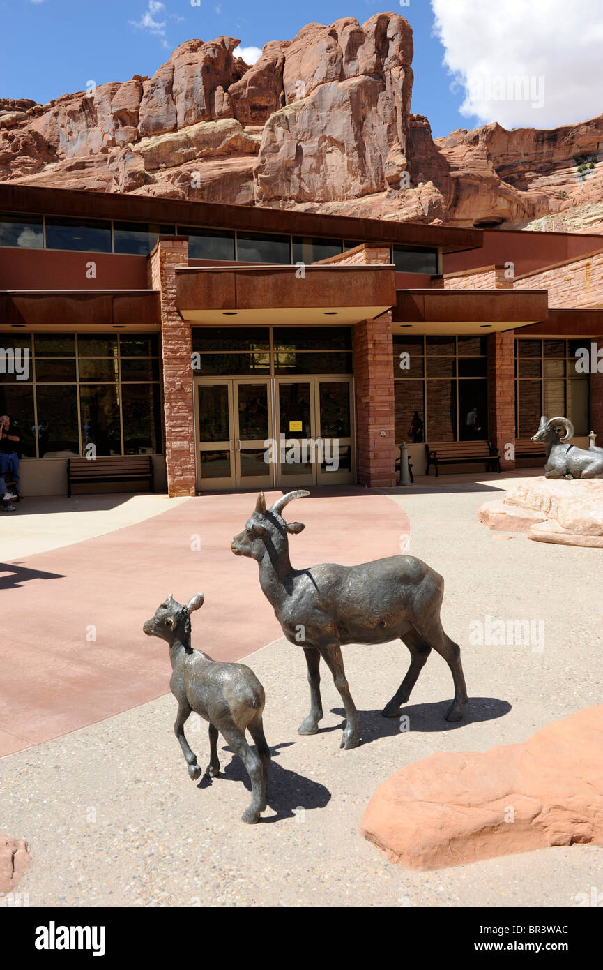 Visitor Center Arches National Park Moab Utah Stock Photo - Alamy