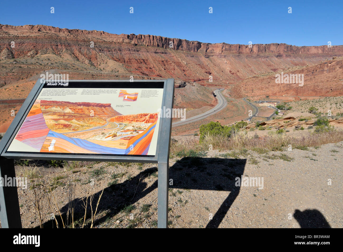 Moab fault hi-res stock photography and images - Alamy