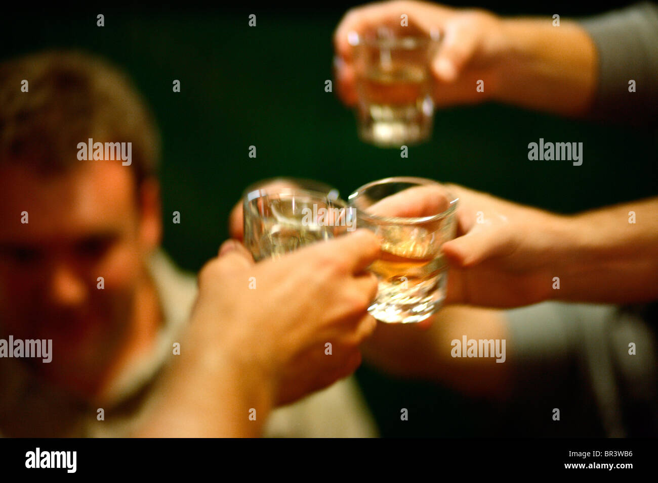 Hands toasting shots High Resolution Stock Photography and Images - Alamy