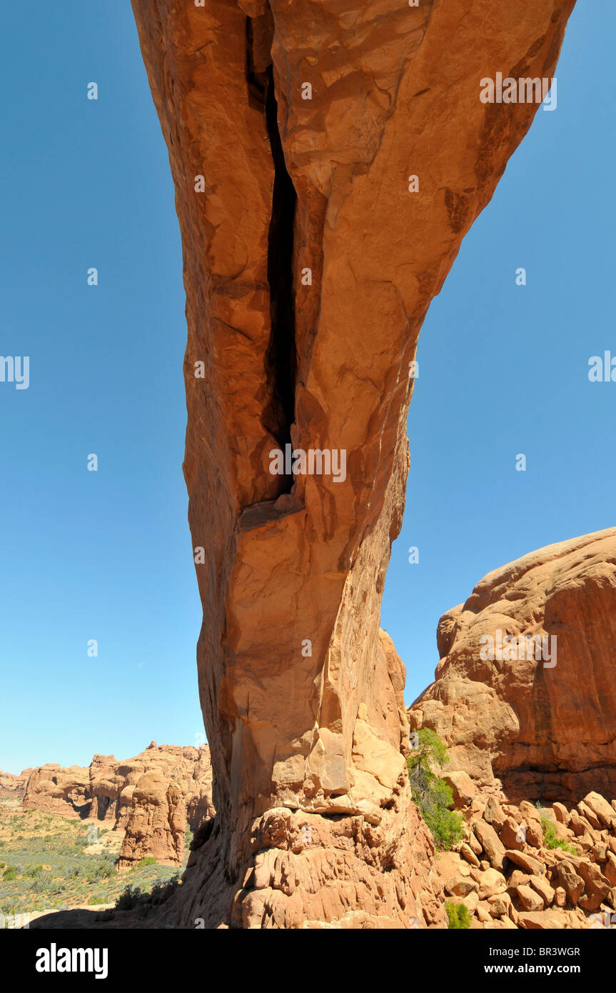 The North and South Window Sections Arches National Park Moab Utah ...