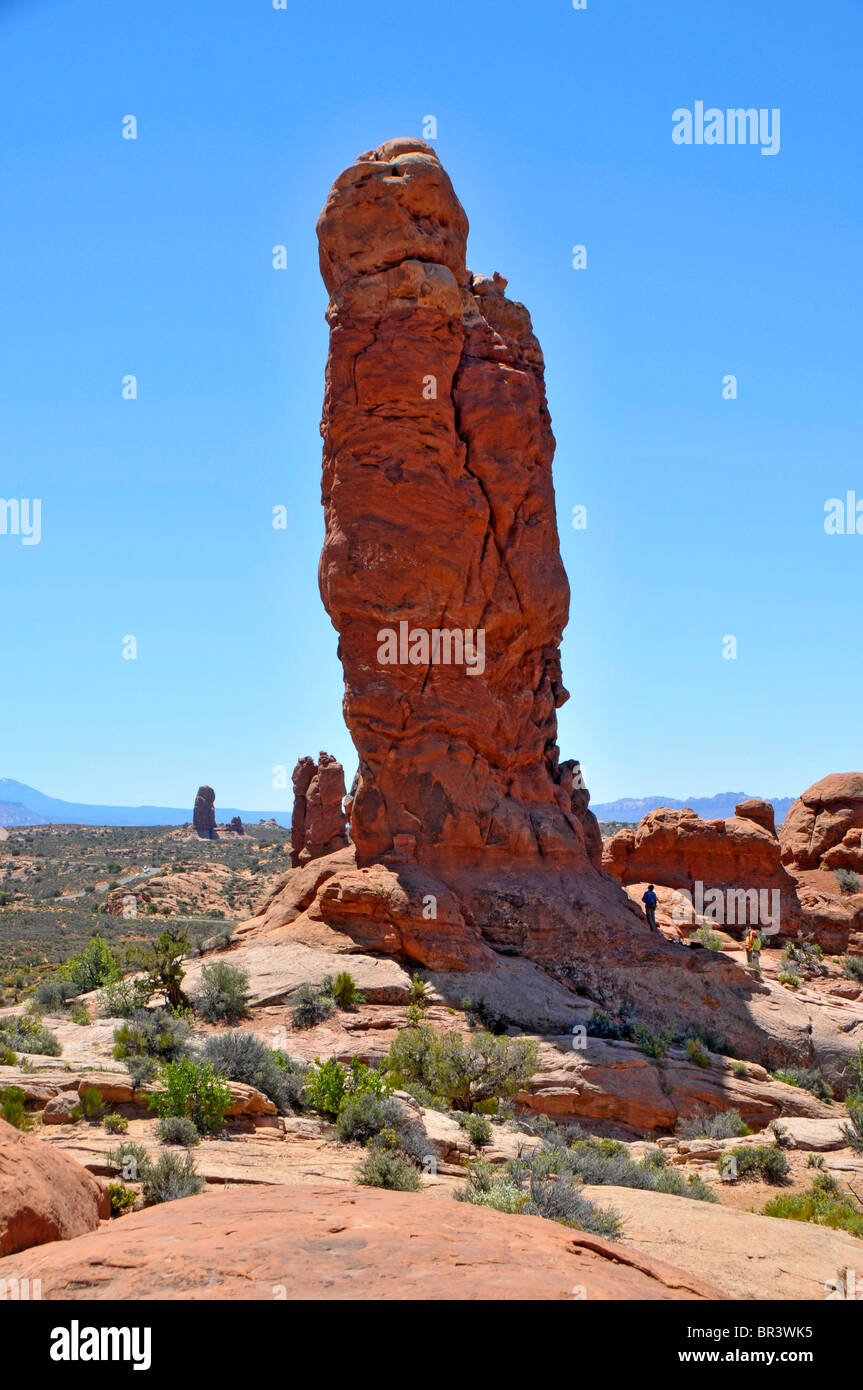 Landmark Landforms Arches National Park Moab Utah Stock Photo - Alamy