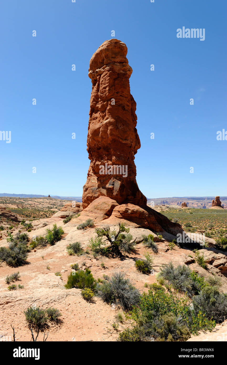 Landmark Landforms Arches National Park Moab Utah Stock Photo - Alamy