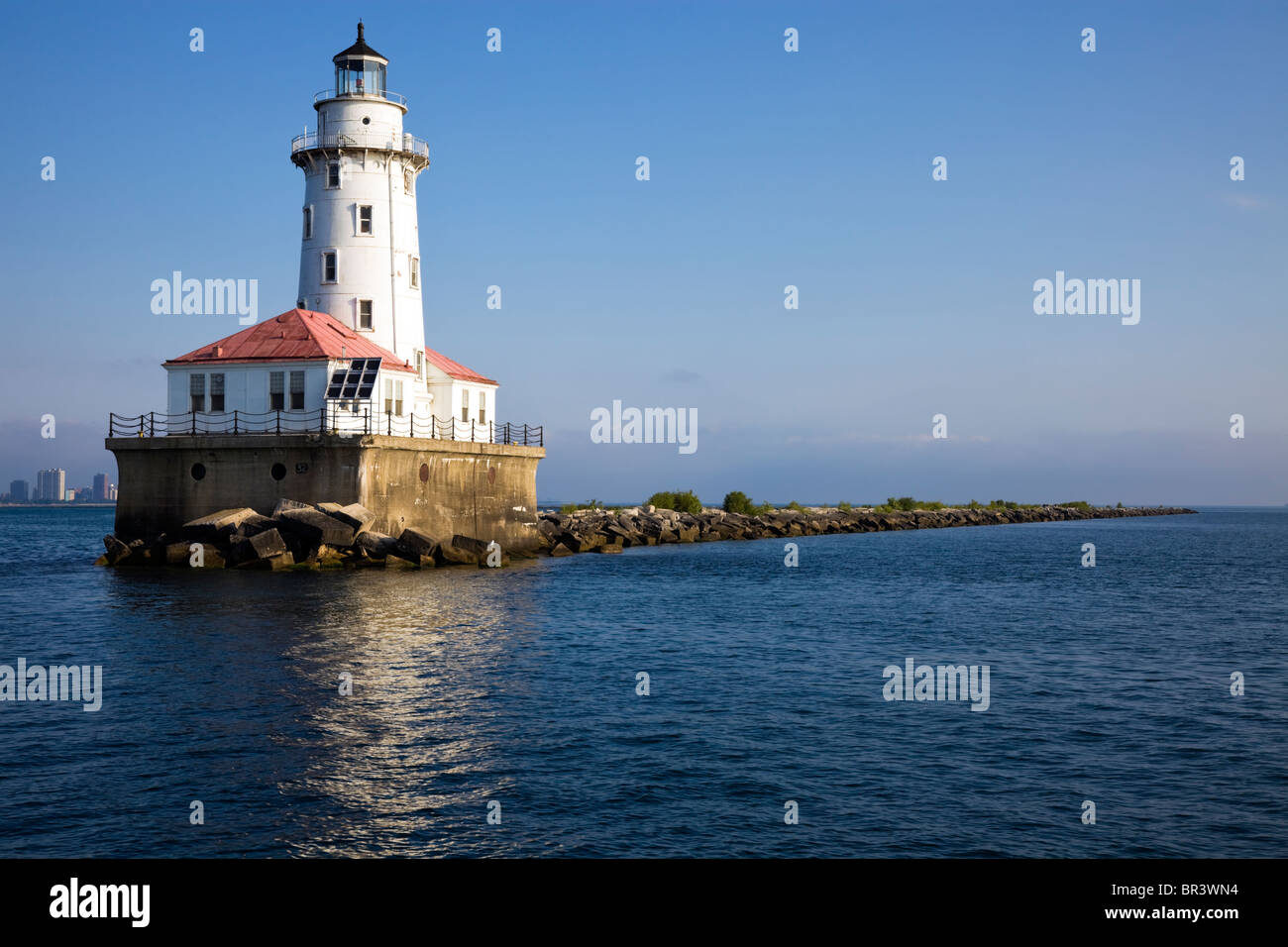 Chicago architecture lighthouse hi-res stock photography and images - Alamy
