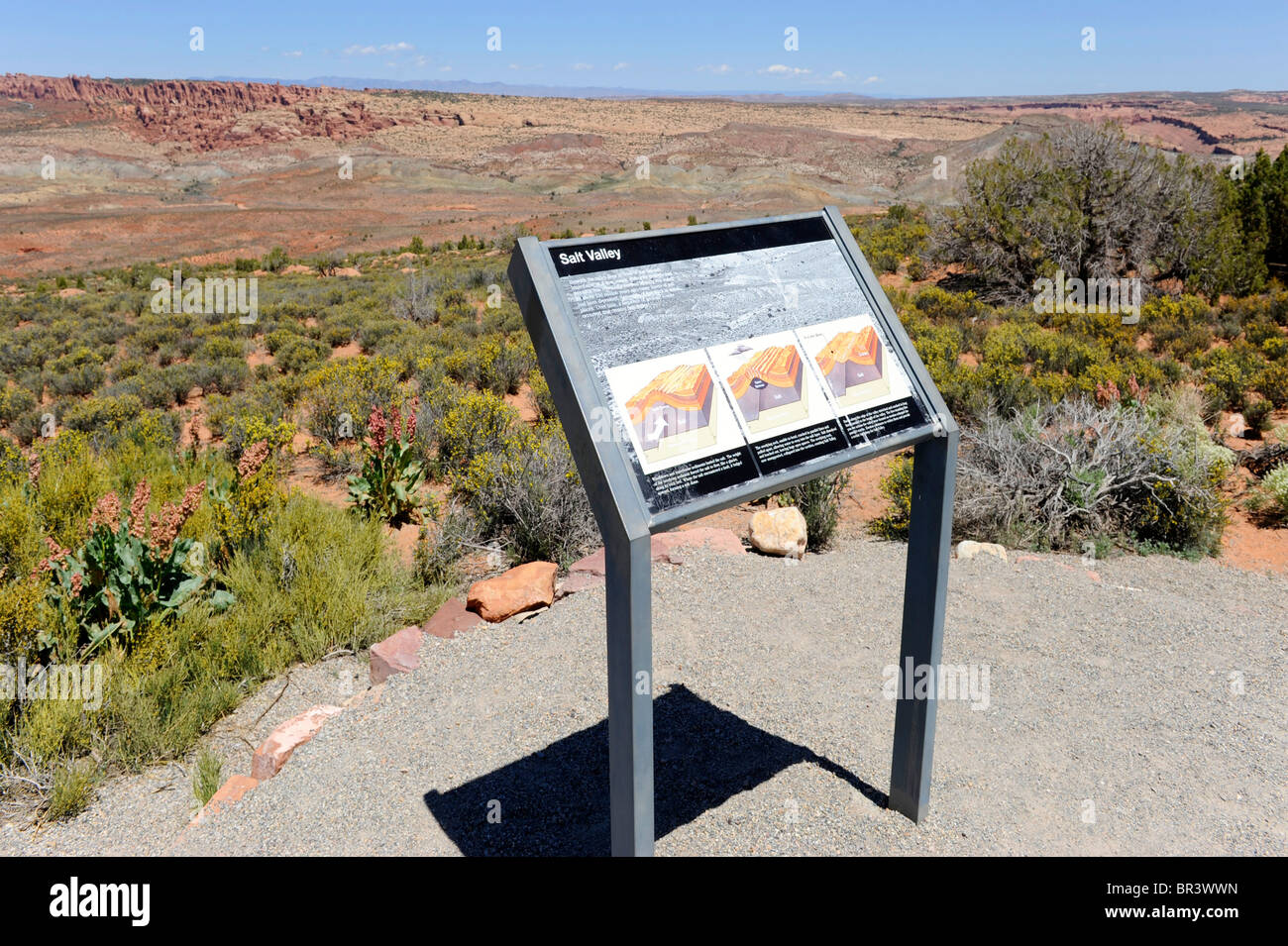 Salt Valley Arches National Park Moab Utah Stock Photo - Alamy