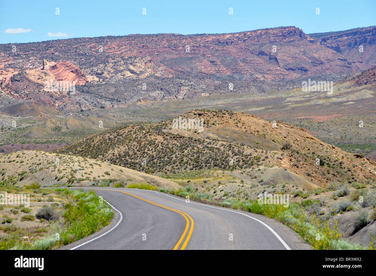 Salt Valley Arches National Park Moab Utah Stock Photo - Alamy