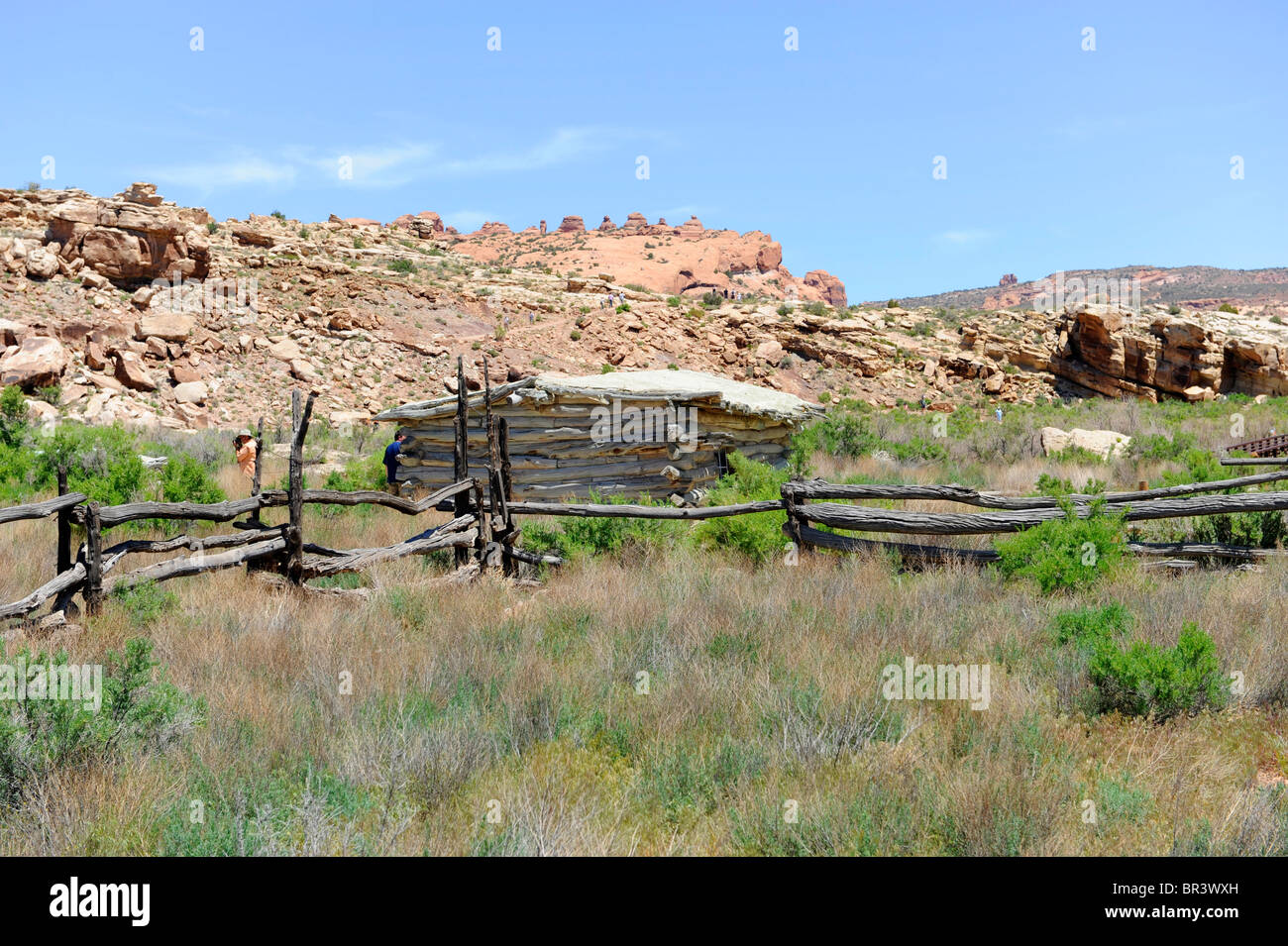 Wolfe Ranch Arches National Park Moab Utah Stock Photo - Alamy