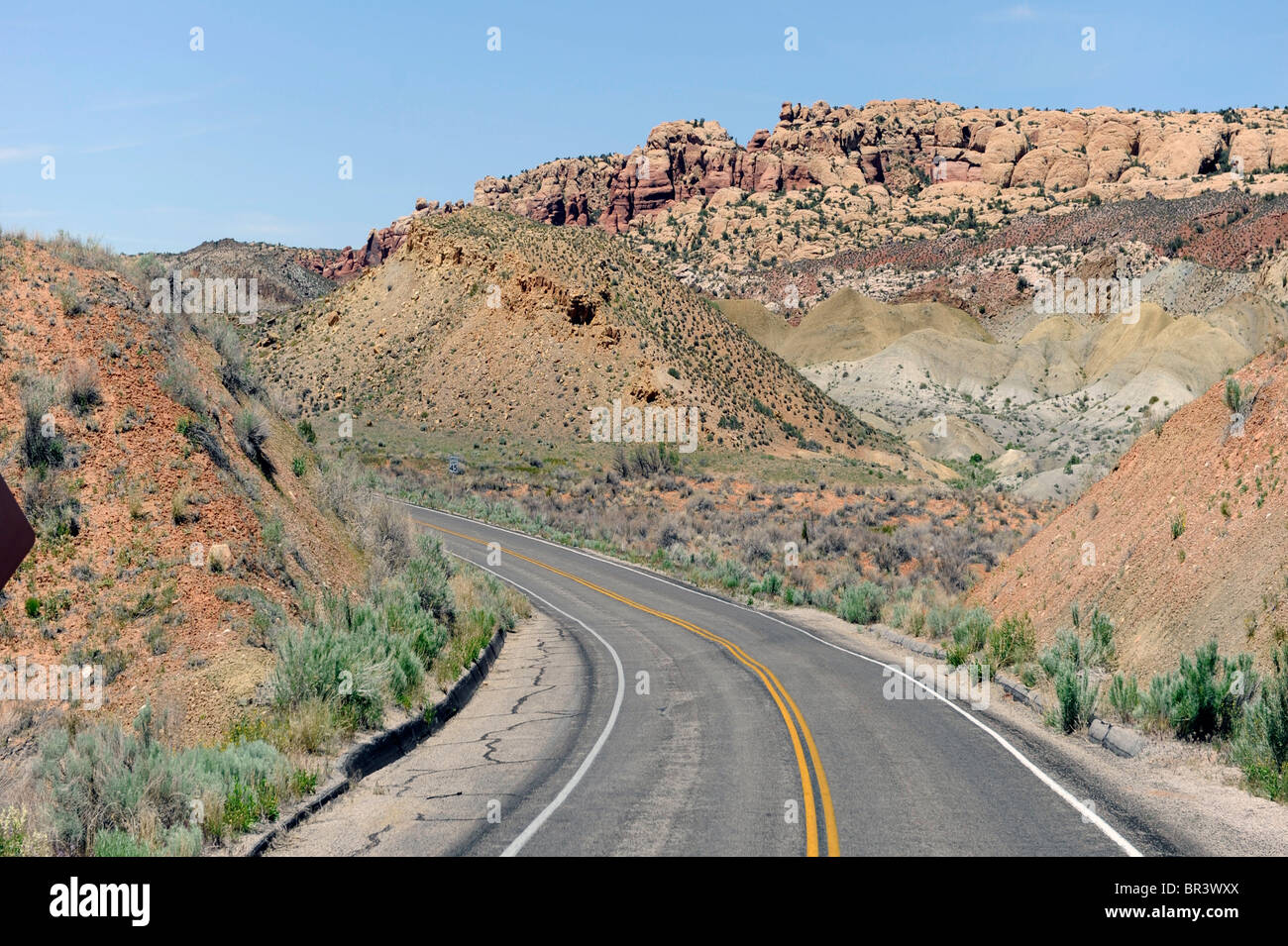Salt Valley Arches National Park Moab Utah Stock Photo - Alamy