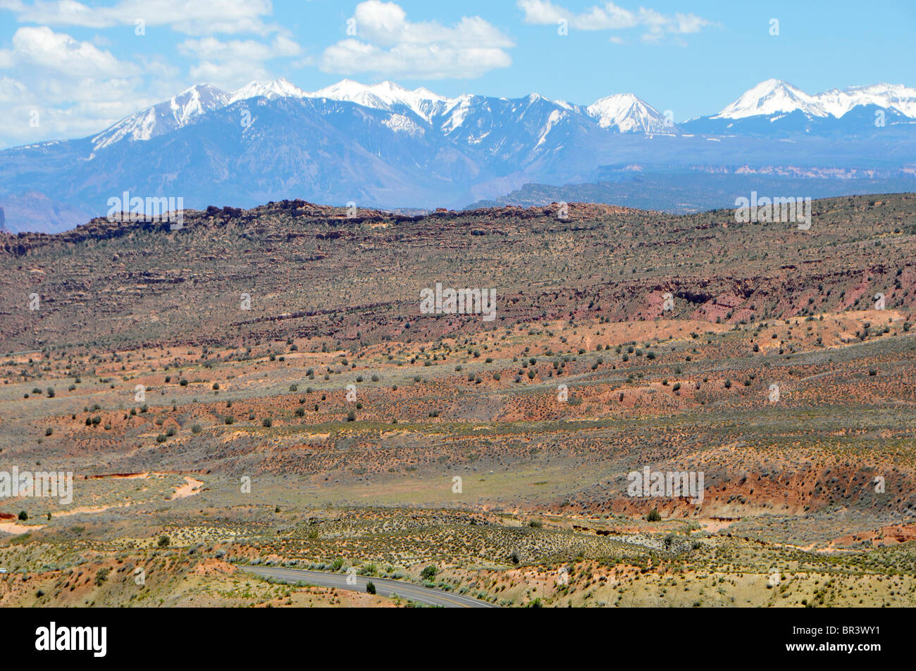 Salt Valley Arches National Park Moab Utah Stock Photo - Alamy