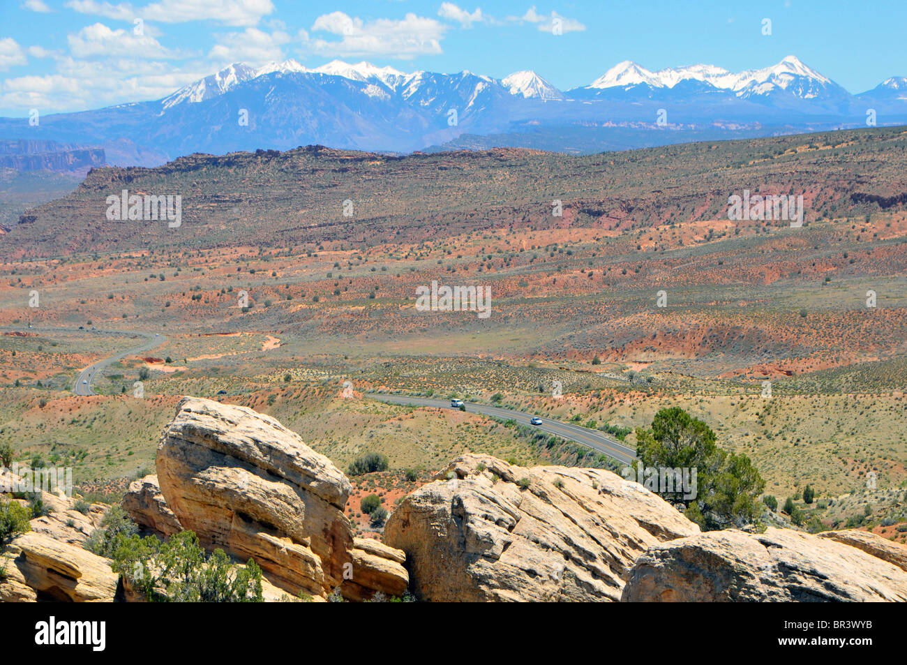 Salt Valley Arches National Park Moab Utah Stock Photo - Alamy