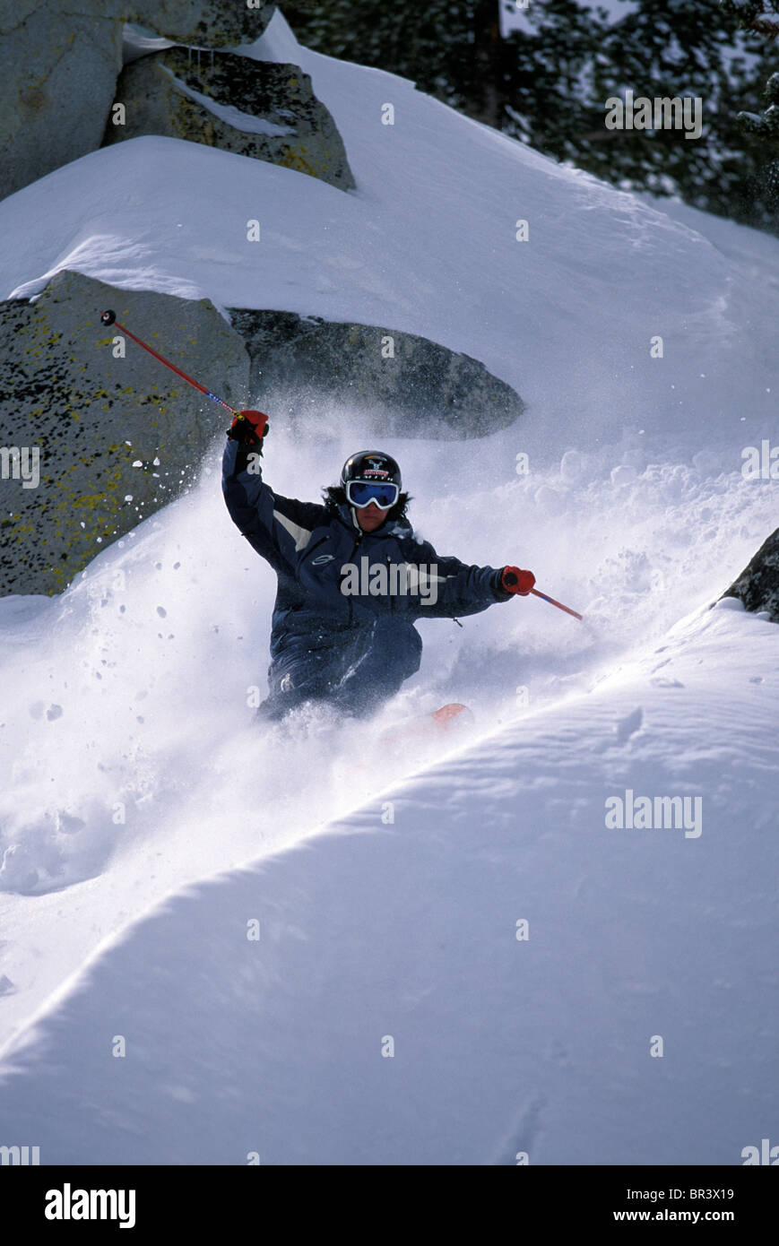 Making fresh tracks hi-res stock photography and images - Alamy