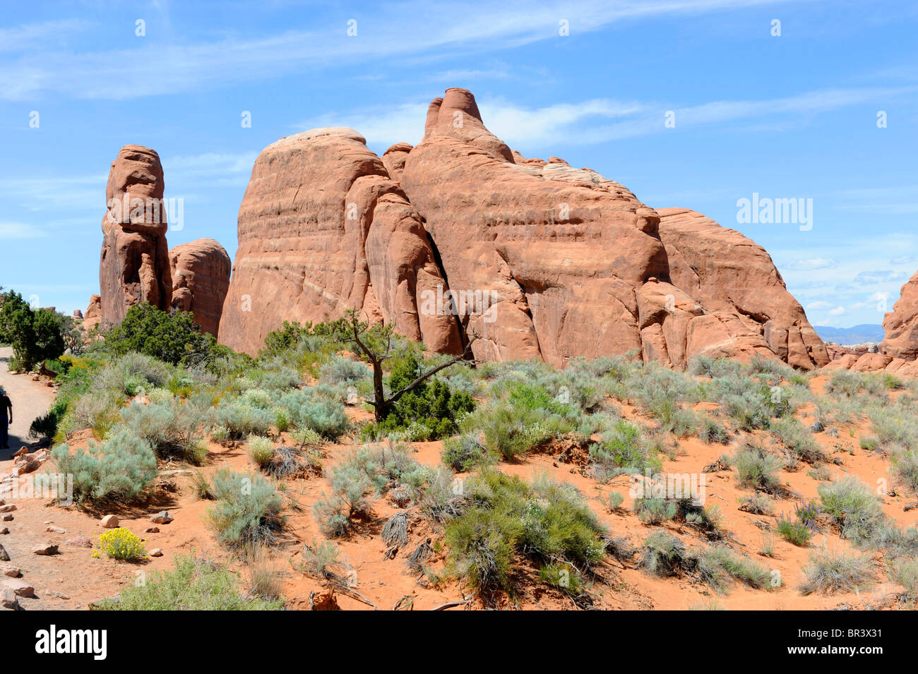 Devil's Garden Area Arches National Park Moab Utah Stock Photo - Alamy