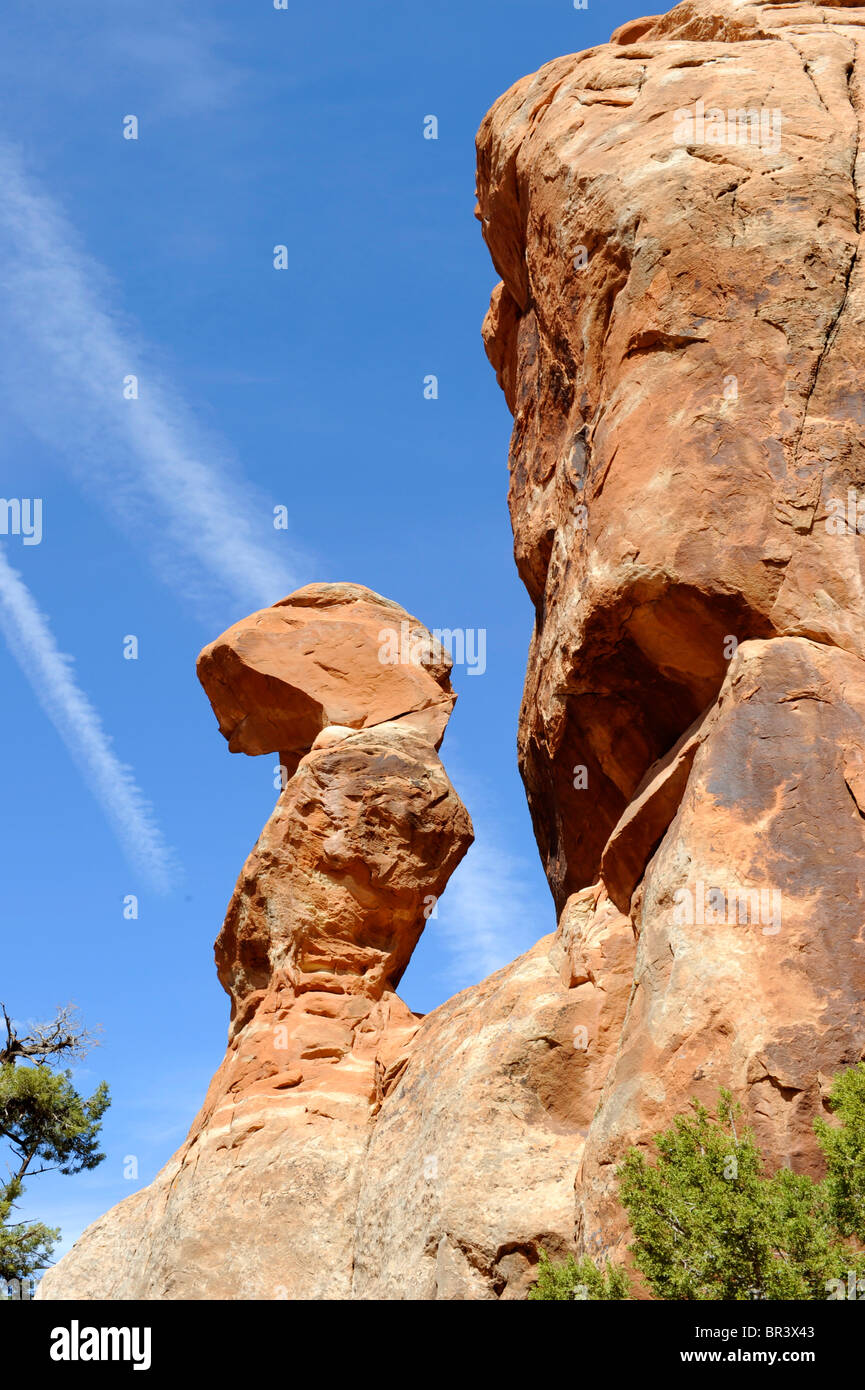 Rock Formations Devil's Garden Area Arches National Park Moab Utah ...