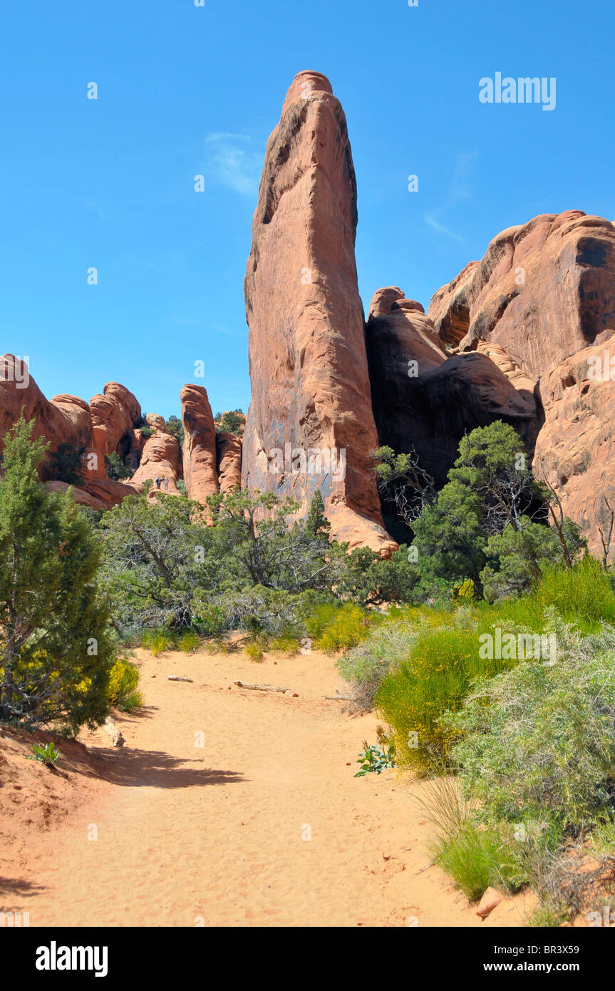 Devil's Garden Area Arches National Park Moab Utah Stock Photo - Alamy