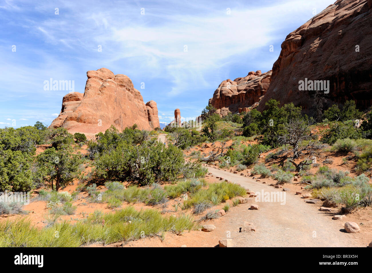 Devil's Garden Area Arches National Park Moab Utah Stock Photo - Alamy